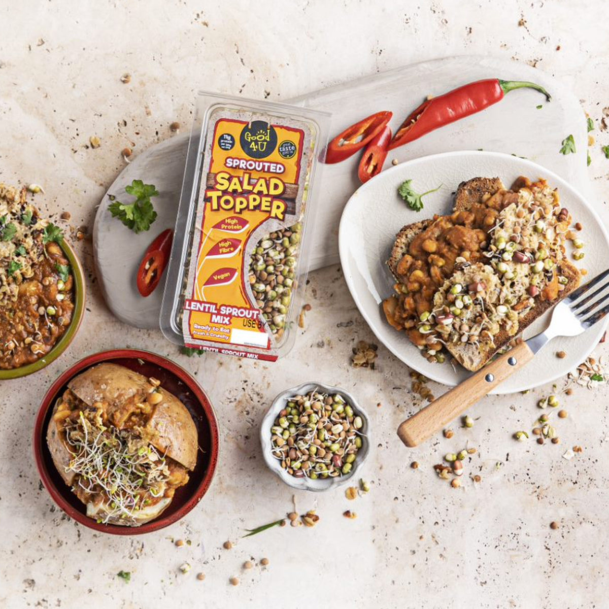 Boosted Baked Beans with Cheesy Crust – Good4U Online